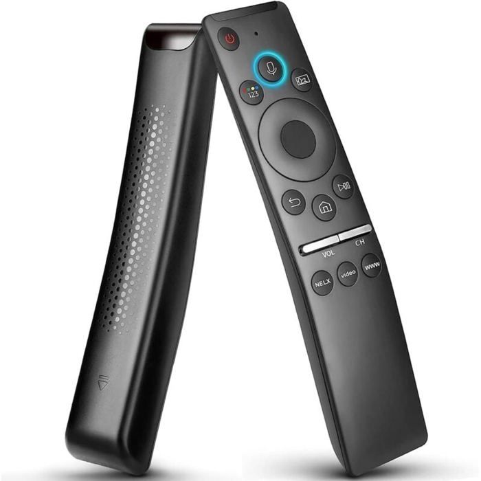 DRE-Télécommande vocale universelle 2 pièces compatible avec les ...