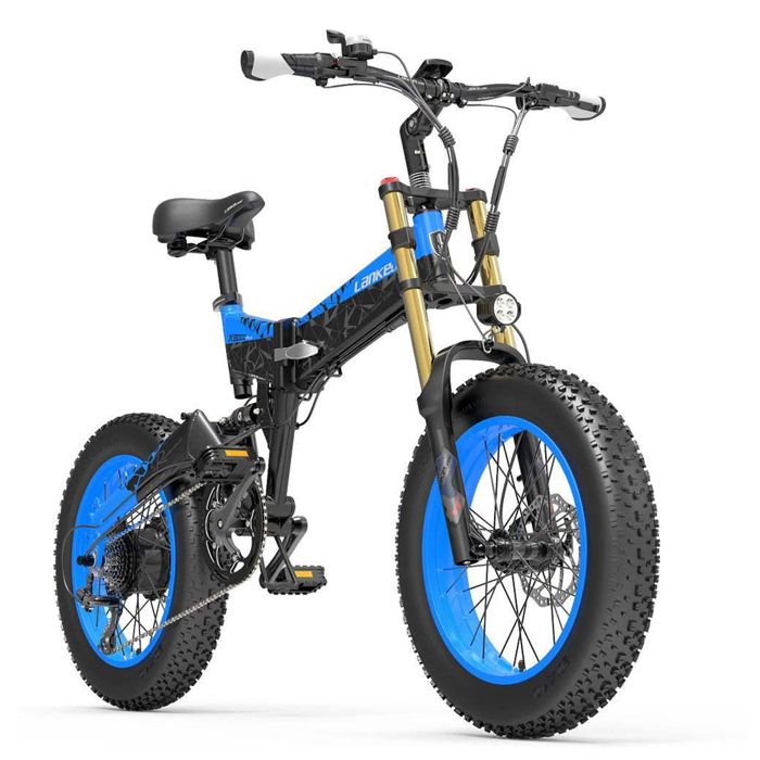 Vélo pliant electrique Lankeleisi X3000 Plus *Batterie 48V17.5AH*Moteur ...