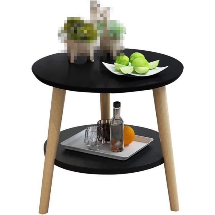 Tables De Chevet Balcon Table Basse, En Bois Trois Supports Petit Table ...