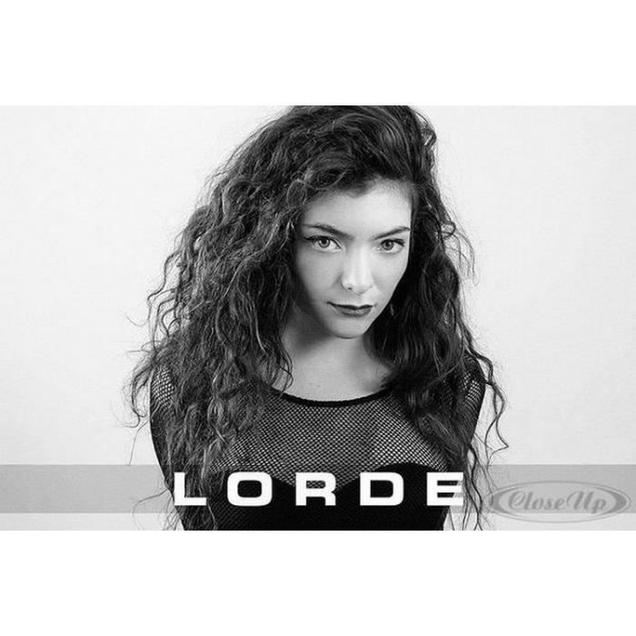LORDE - 61x91,5cm - AFFICHE - POSTER - Cdiscount Maison