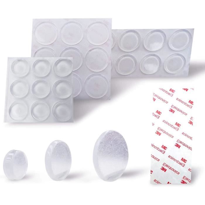 Uni-Fine Patin Silicone, Anti-Bruit Butées Patins de Protection ...