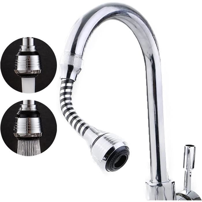 Embout Robinet Cuisine, Embout Robinet Rallonge Robinet Economie D'Eau ...