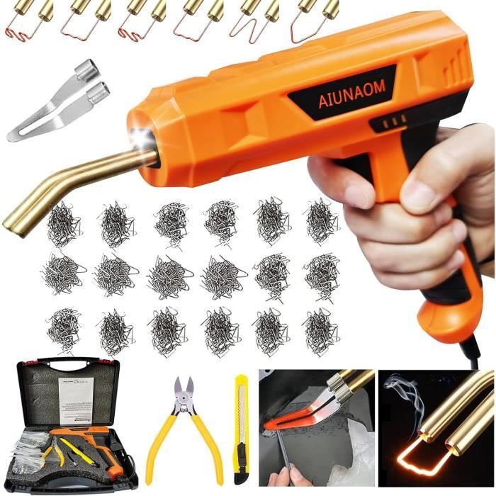 150W Soudure Plastique 2 En 1 Soudeuse Kit Reparation Soudage Avec 6 ...