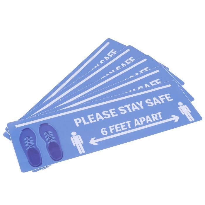 ETO- Sticker sol distanciation | Marqueur adhésif pour magasin, école ...