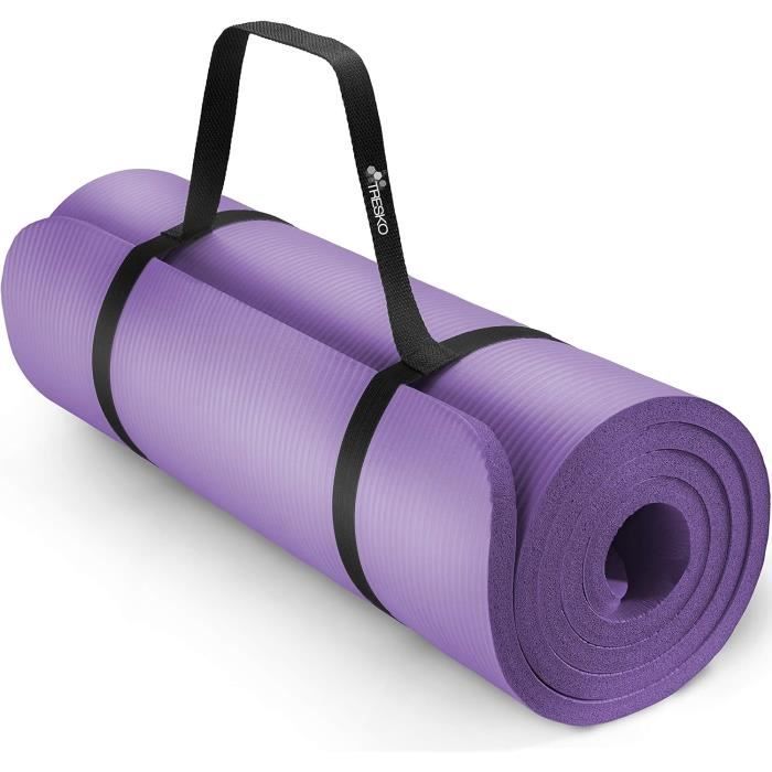 Tapis D'Exercice Fitness Tapis De Yoga Tapis De Pilates Tapis De ...