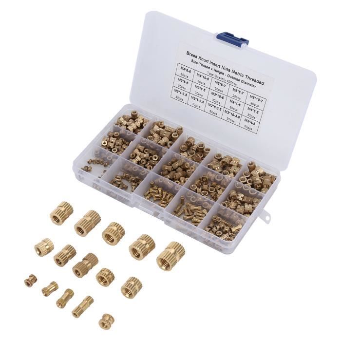 EJ.life fixation écrou fileté femelle 420Pcs Écrou Fileté Femelle En ...
