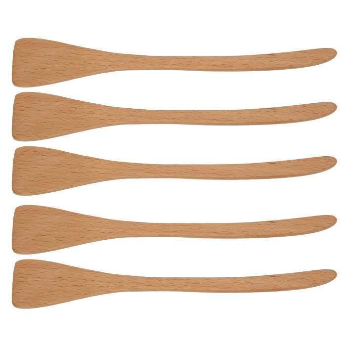 Spatule En Bois Plate Spatule En Bois Légère Application Large ...