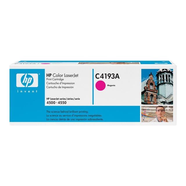 Cartouche de toner HP - C4193A - Magenta - pour Color LaserJet 4500/ ...