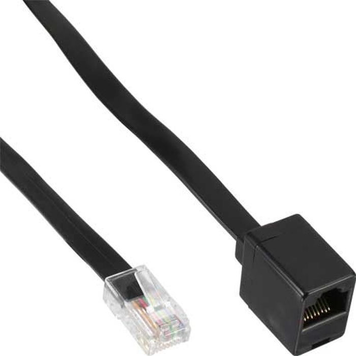 INLINE - Rallonge ISDN RJ45 (8P8C) mâle/fem., 5m - Cdiscount Informatique