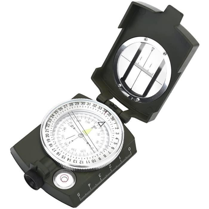 Boussole Extérieure Lumineuse Compass Multifonctionnelle Se Pliante ...