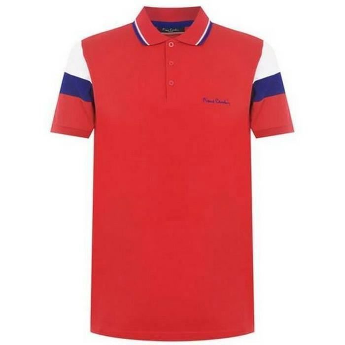 Polo Rouge Homme Pierre Cardin Rouge - Cdiscount Prêt-à-Porter