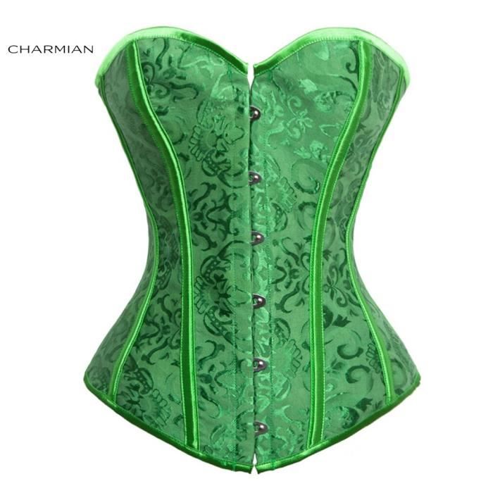 Bustier femme,Charmian femme Grande Taille Vintage Corset Sexy Mariée ...