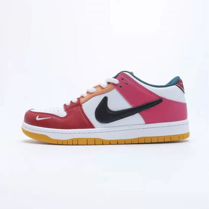 Baskets SB-Dunk Low Baskets rétro pour hommes et femmes rouge Rouge ...