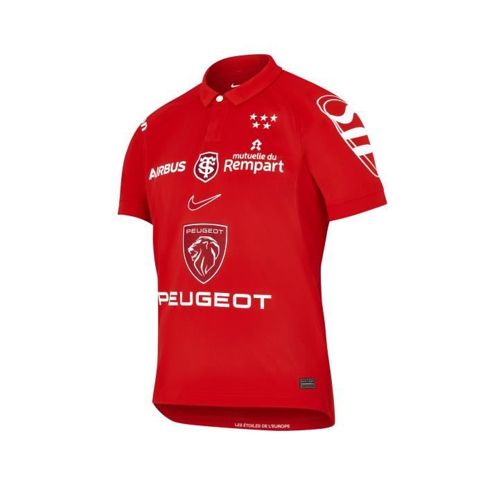 Maillot Stade Toulousain Third 2022/2023 Rouge 100 % Polyester ...