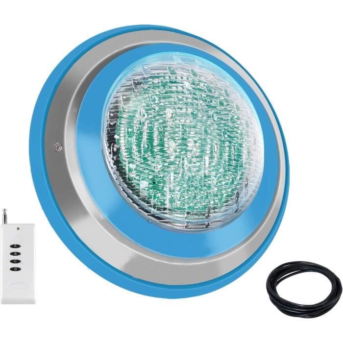 Projecteur Piscine Led Submersible, 47W Lampe De Piscine Rgb Multi ...