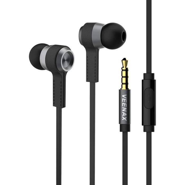 M6 Écouteurs Intra-Auriculaires, Oreillettes Filaires Avec Microphone ...