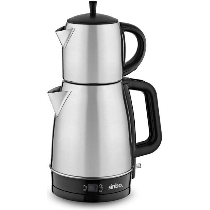 Sinbo Inox Machine à Thé Électrique en Acier Inoxydable, Système de ...