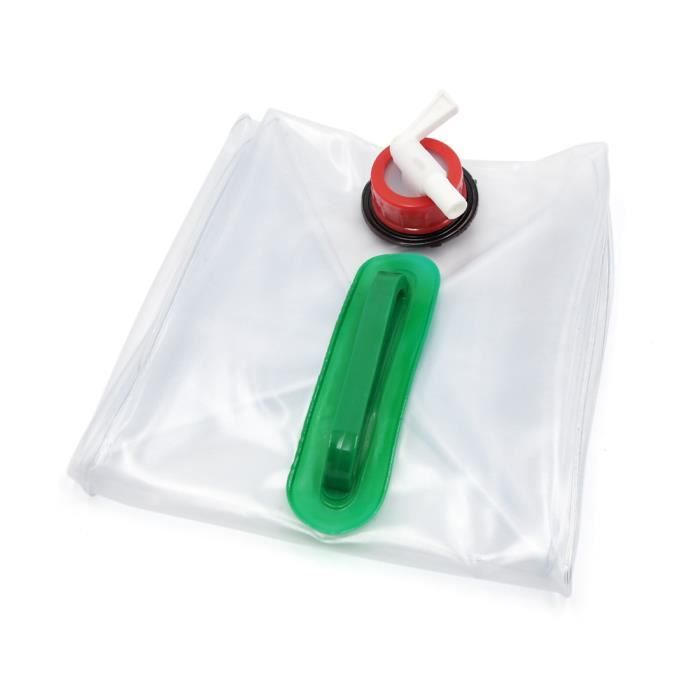10L Plein Air Camping Car lave-Pêche Randonnée Seau PVC repliable Baril ...