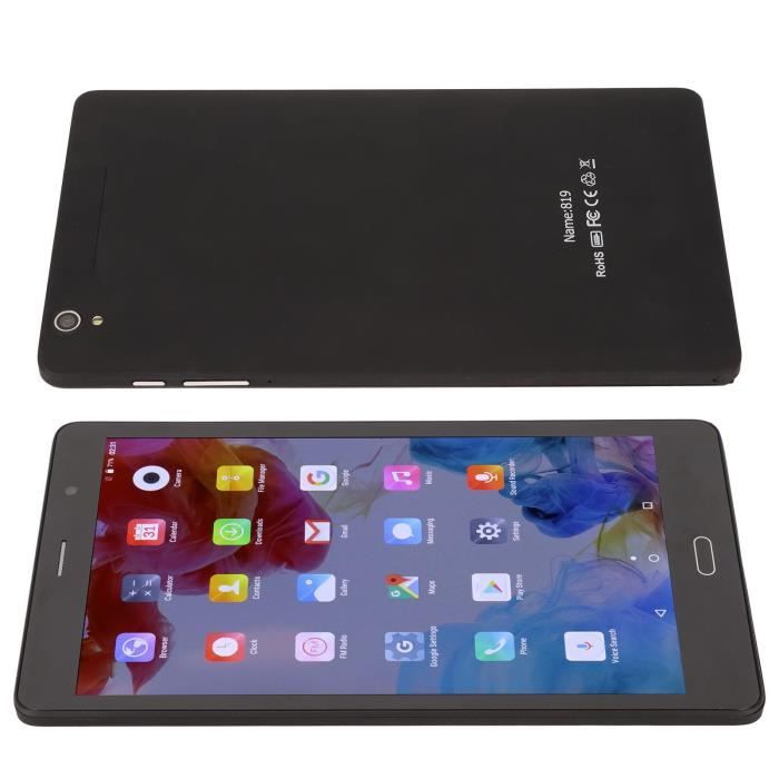 Tablette 8 pouces Tablette, Tablette Noire 8 Pouces pour Android 9.0 ...
