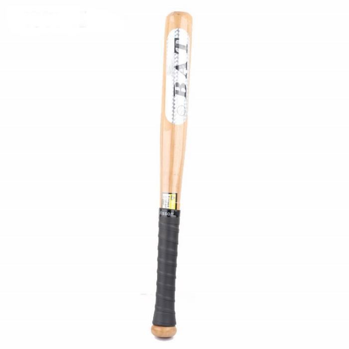 Batte de baseball en bois massif - VITATA - 63cm - Adulte - Mixte ...