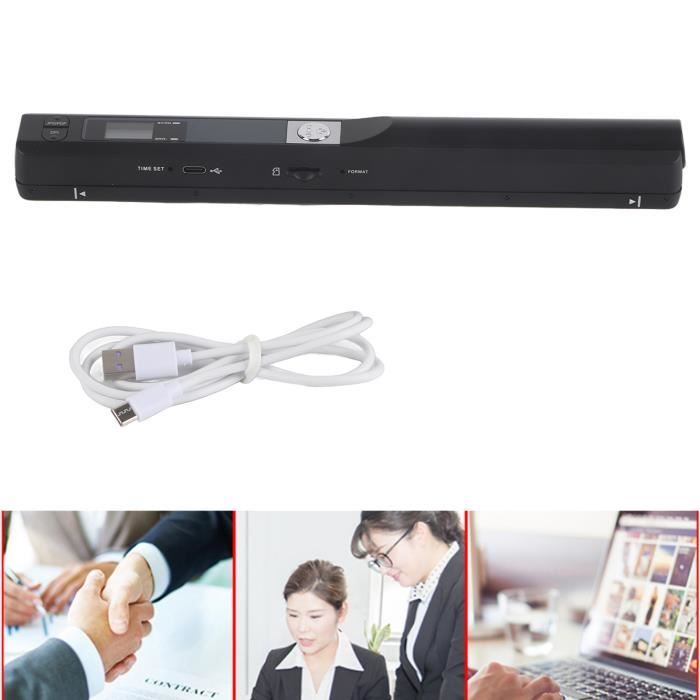 Scanner portable Vvikizy - Blanc - USB - Numérisation rapide ...