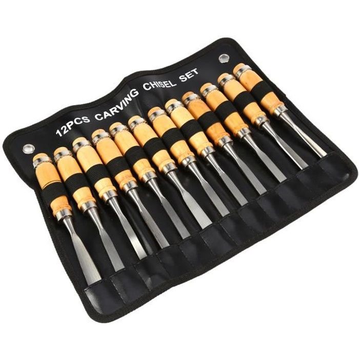 Burins à main Ciseau Burin Bois Sculpture Main Travaille Professionnel ...