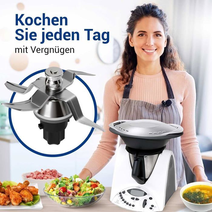Lame pour Thermomix - Vorwerk - TM5/TM31 - Acier inoxydable - Pièce de rechange - Cdiscount ...