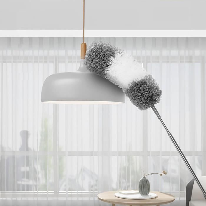 Plumeau Extensible Avec Rallonge,Ventilateur Plafond Plumeaux Pliables ...
