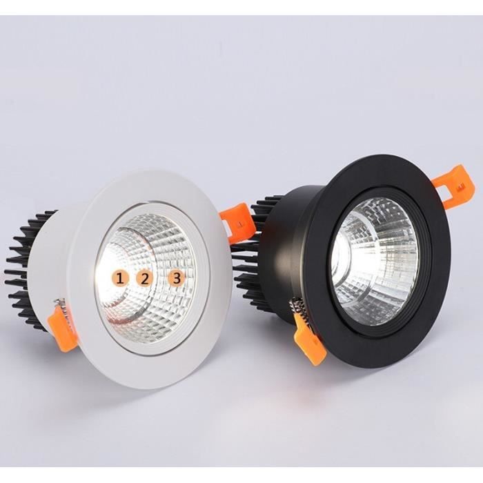 Spot lumineux Led encastrable pour le plafond, éclairage d'intérieur ...