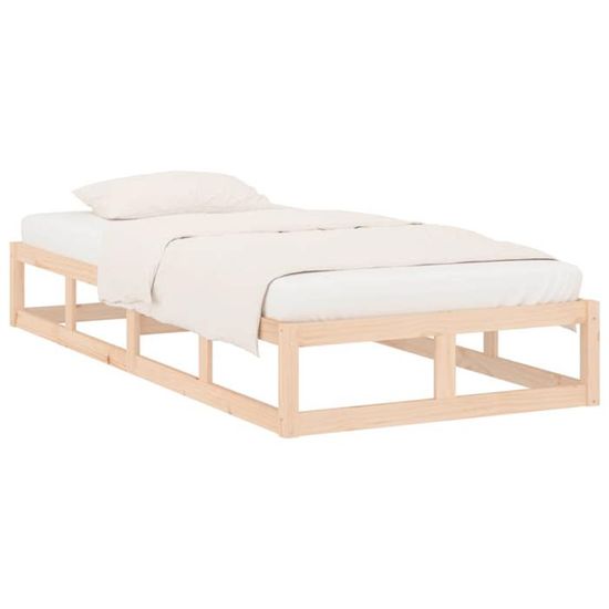 "Bon plan" Lit Double en bois, pour adolescent/Adulte, Cadre de lit ...