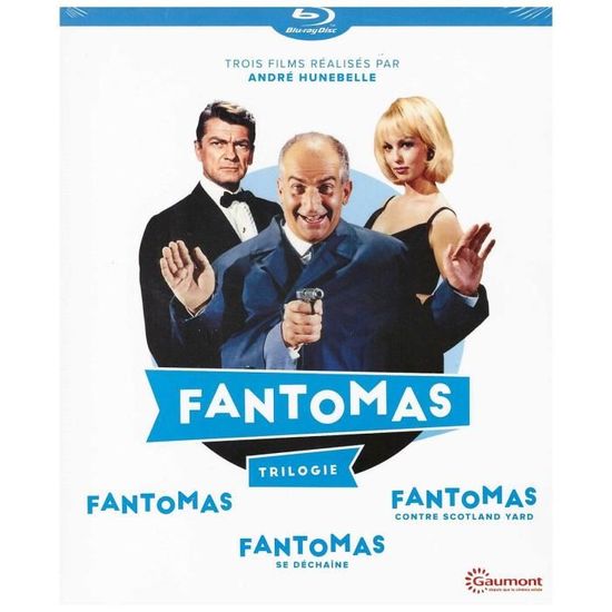 Fantomas - Coffret Trilogie (Blu Ray) - Cdiscount DVD