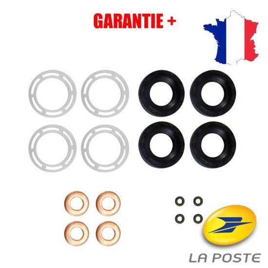 16PCS Joints d'injecteur 1,6 HDI Peugeot Citroen Mini 1982A0 1609848080 ...