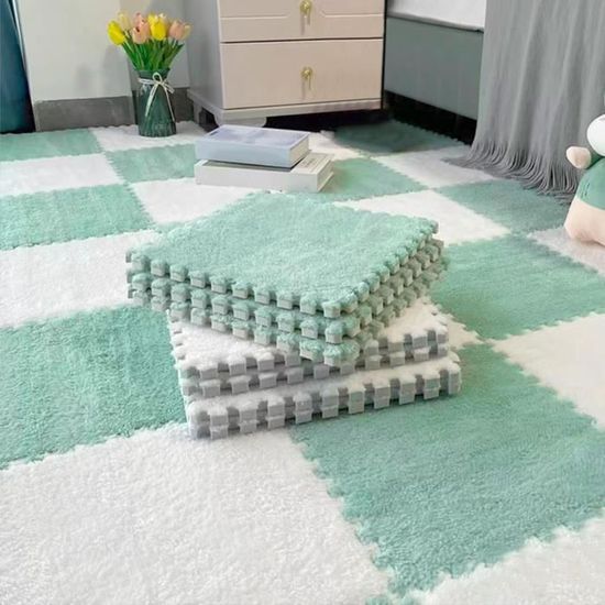 Tapis de sol emboîtable - PWSHYMI - 10 pièces - Mousse EVA ...