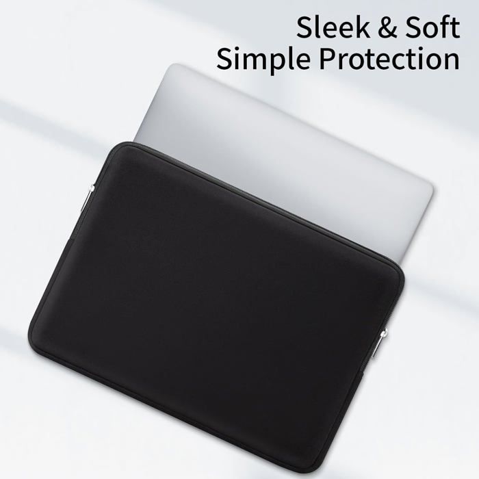 Housse de protection rembourrée et zippée pour ordinateur portable 14 ...