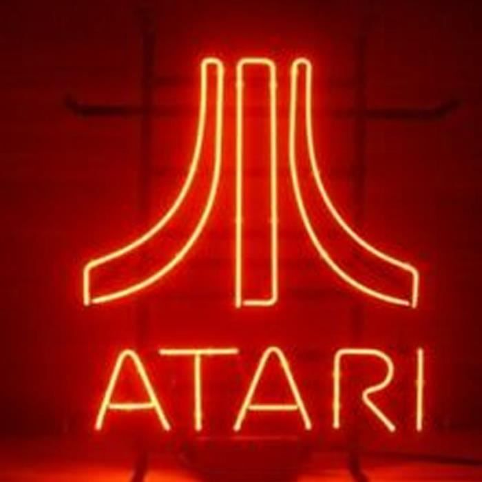 Carte claire 14x10 - signe de néon rouge - lampe néon en Tube de verre ...