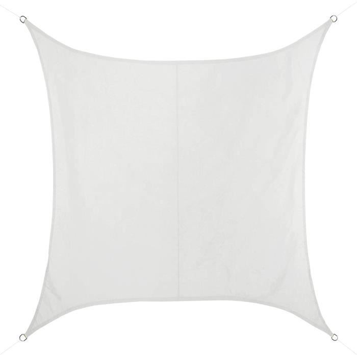 Voile Dombrage Quadrat 3m x 3m Coco 100% Polyester - Taud Soleil ...