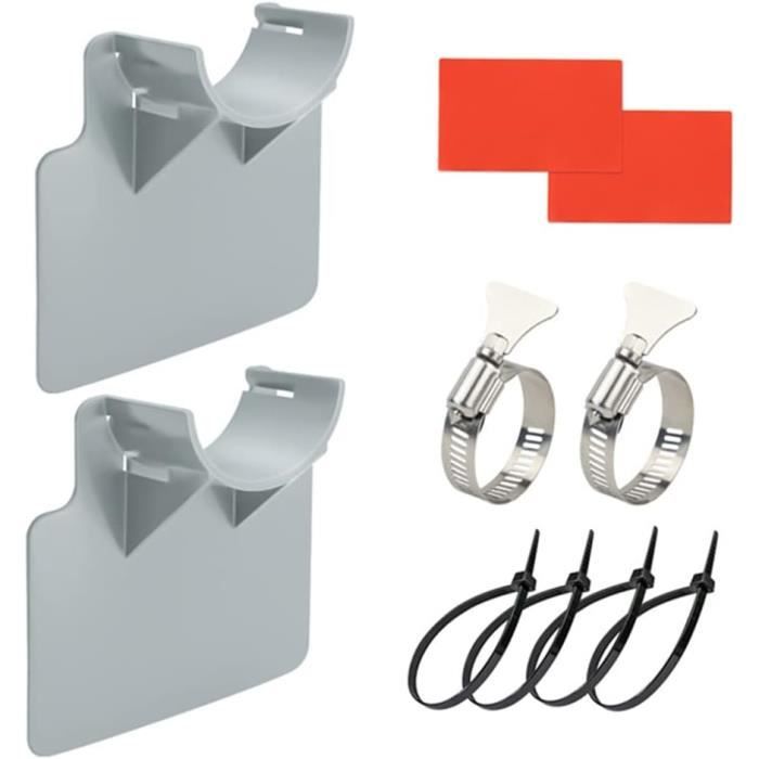 2 PCS Support Tuyau Piscine Protection Anti-torsion en Plastique ...