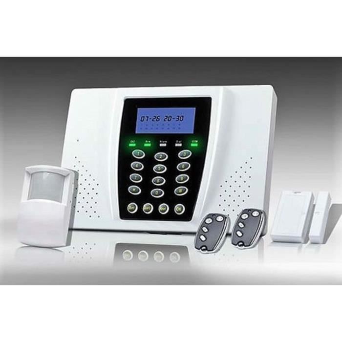 CAMTRONICS Alarm 100GSM, Kit d'alarme avec GSM composé de Centrale, 1 ...