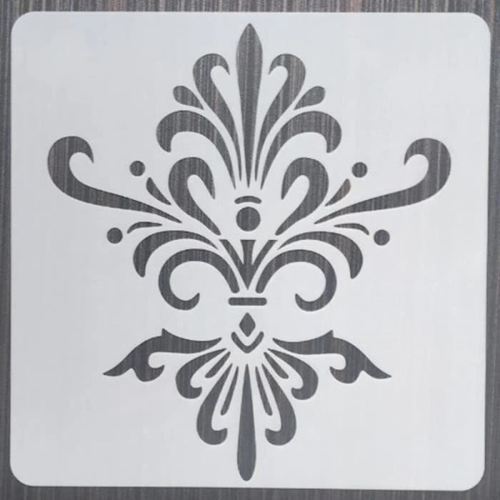 Pochoirs Mandala Géométriques - C26 - 20x20cm - Bricolage ...