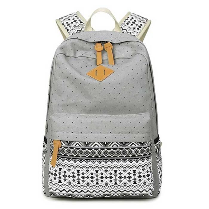 Sac à dos scolaire LYT® padded Gris - Polyester - Fermeture zippée ... Sac à dos scolaire LYT® padded Gris - Polyester - Fermeture zippée ...