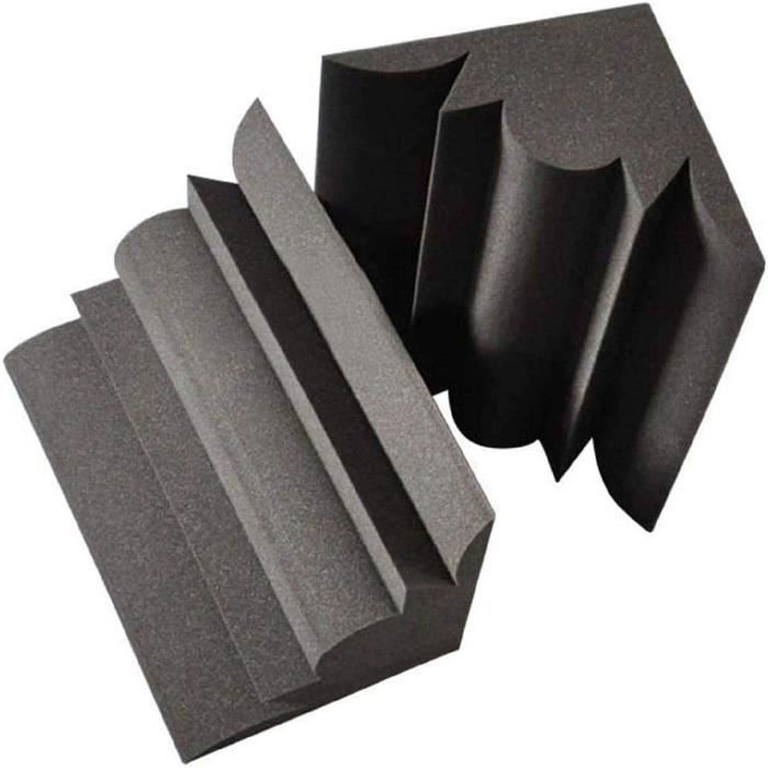 Panneaux acoustiques d'insonorisation, Éponge insonorisante pyramidale ...