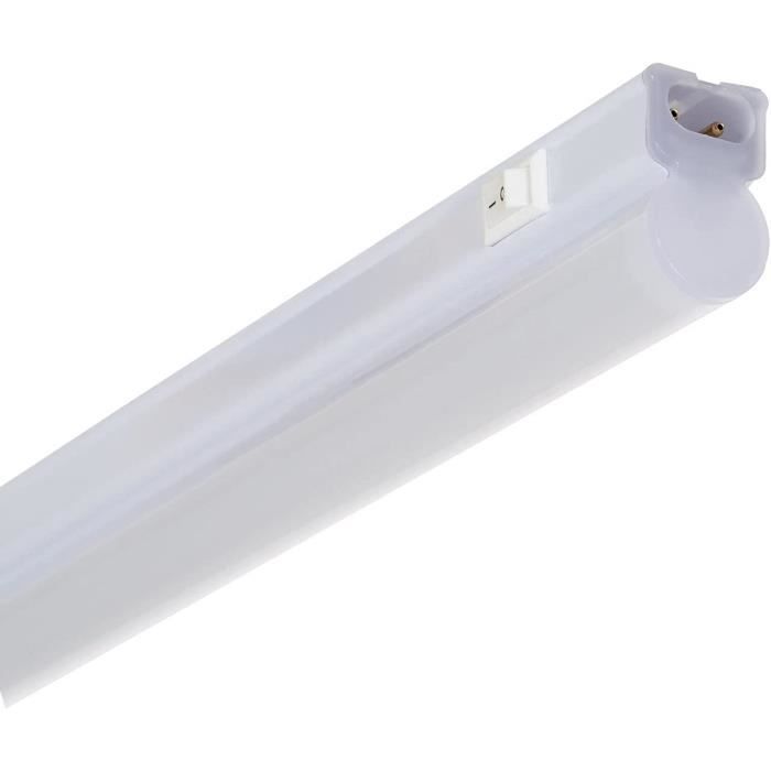 Réglette LED Batten 18W 120cm avec Interrupteur Raccordable Blanc Froid ...