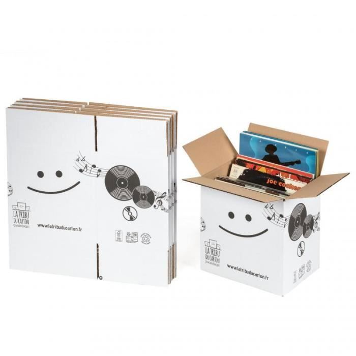 Lot de 5 cartons vinyles renforcés - Cdiscount Bricolage