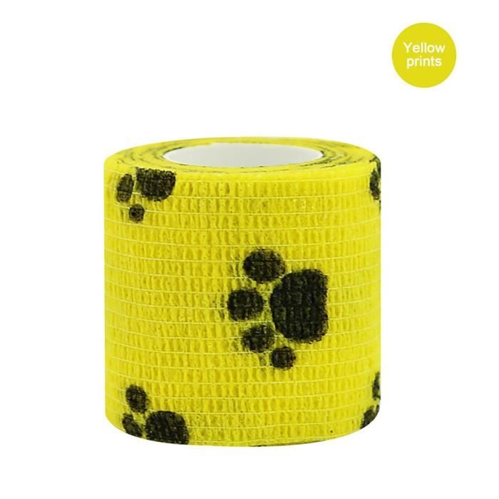 Pack fitness,Bande adhésive élastique colorée imprimée,1 pièce,bande de ...