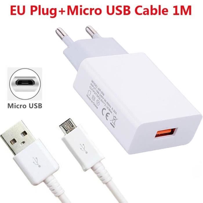 Chargeur téléphone,Micro USB Type C Câble De Charge pour Xiaomi 10 9 8 ...