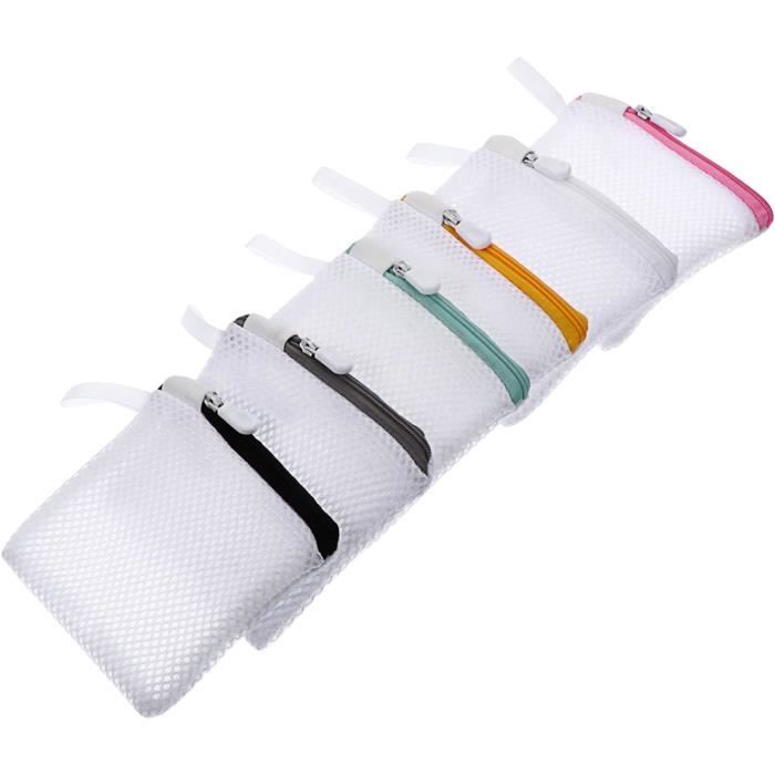 Lot De 6 Sacs À Linge En Maille Pour Soutien-Gorge, Pochette À Linge ...