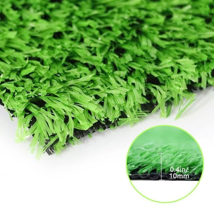 Fafeicy tapis de gazon en plastique Tapis de gazon artificiel en plastique, ornement de paysage ...