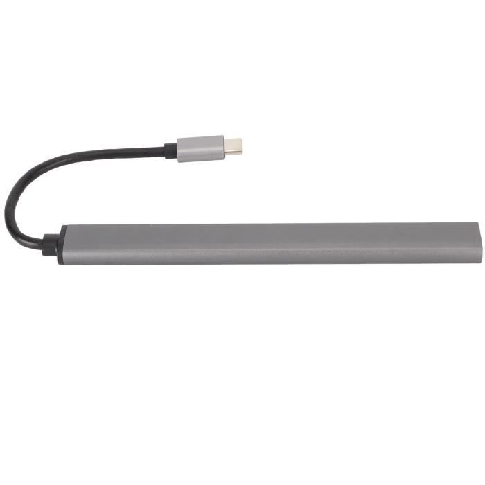 HURRISE Hub Type C 7 Ports Aluminium Plug and Play pour PC Ordinateur ...