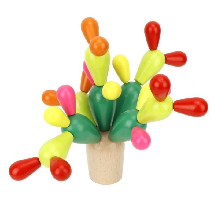 Jeu Empilable - MXZZAND - Cactus - 28 pièces - Bois Coloré - À partir ...