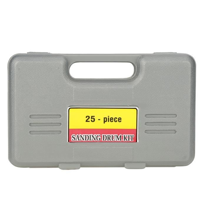 Kit De Ponage De Tambour Kit De Ponceuse À Tambour, 25 Pièces Kit D ...
